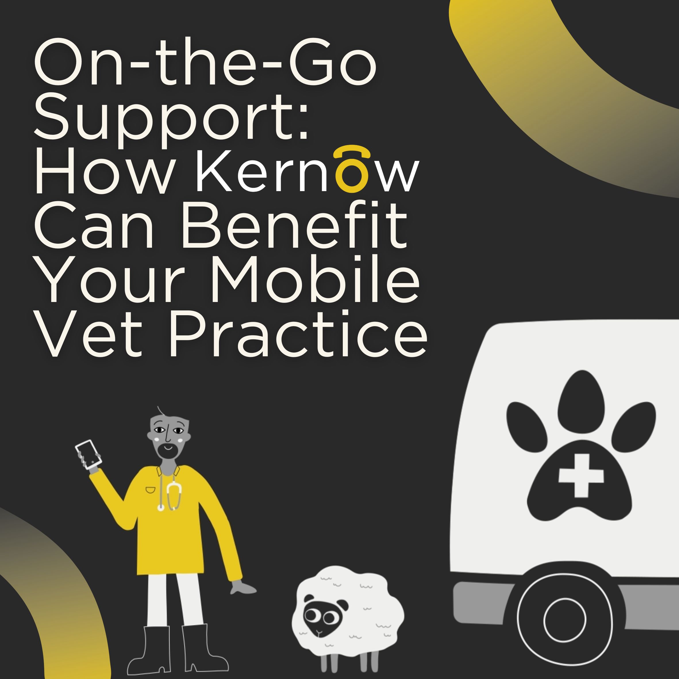 On-the-Go Support: How Kernow Can Benefit Your Mobile Vet Practice - Kernow Vets Messaging